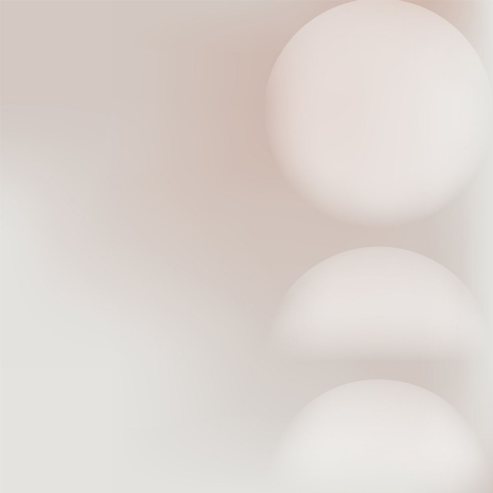 Minimalist abstract soft spheres background | Free Photo - rawpixel