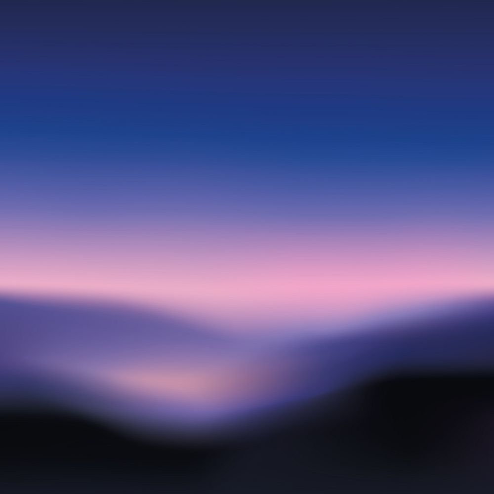 Serene gradient abstract landscape art | Free Photo Illustration - rawpixel
