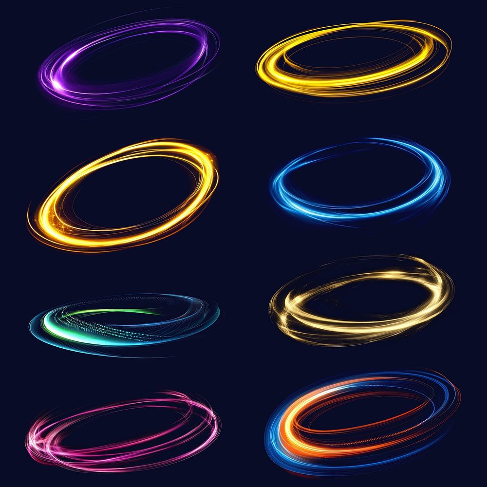 Oval glow effect design element | Free Photo - rawpixel