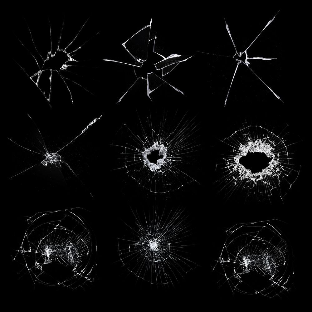 Broken and cracked glass design | Free Photo - rawpixel