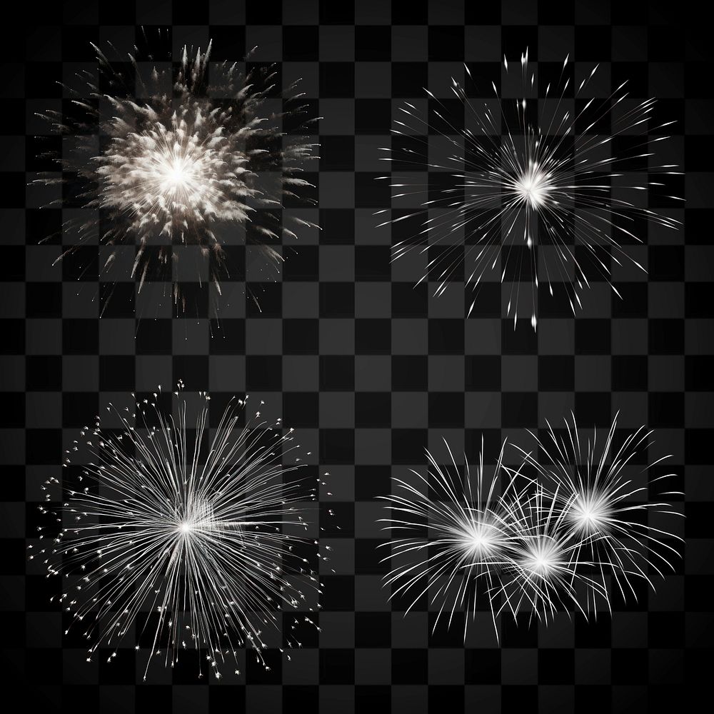 Firework effect design element set | Premium PSD - rawpixel