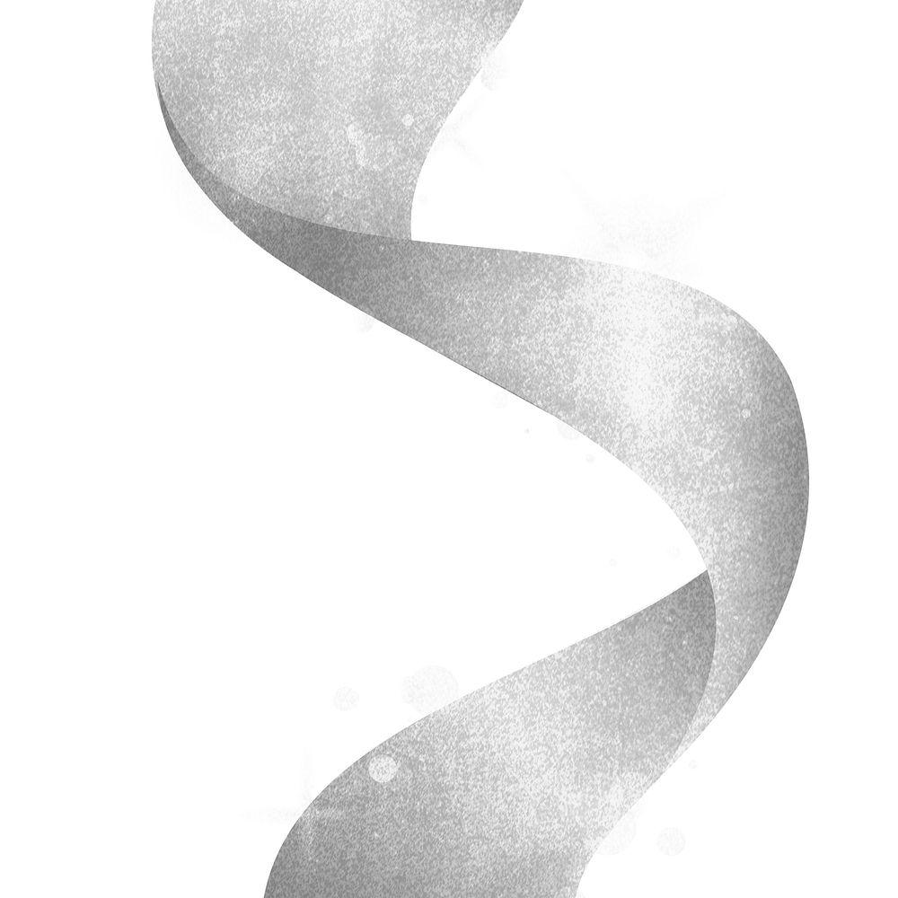 Abstract grayscale ribbon design smooth, | Premium Photo Illustration ...