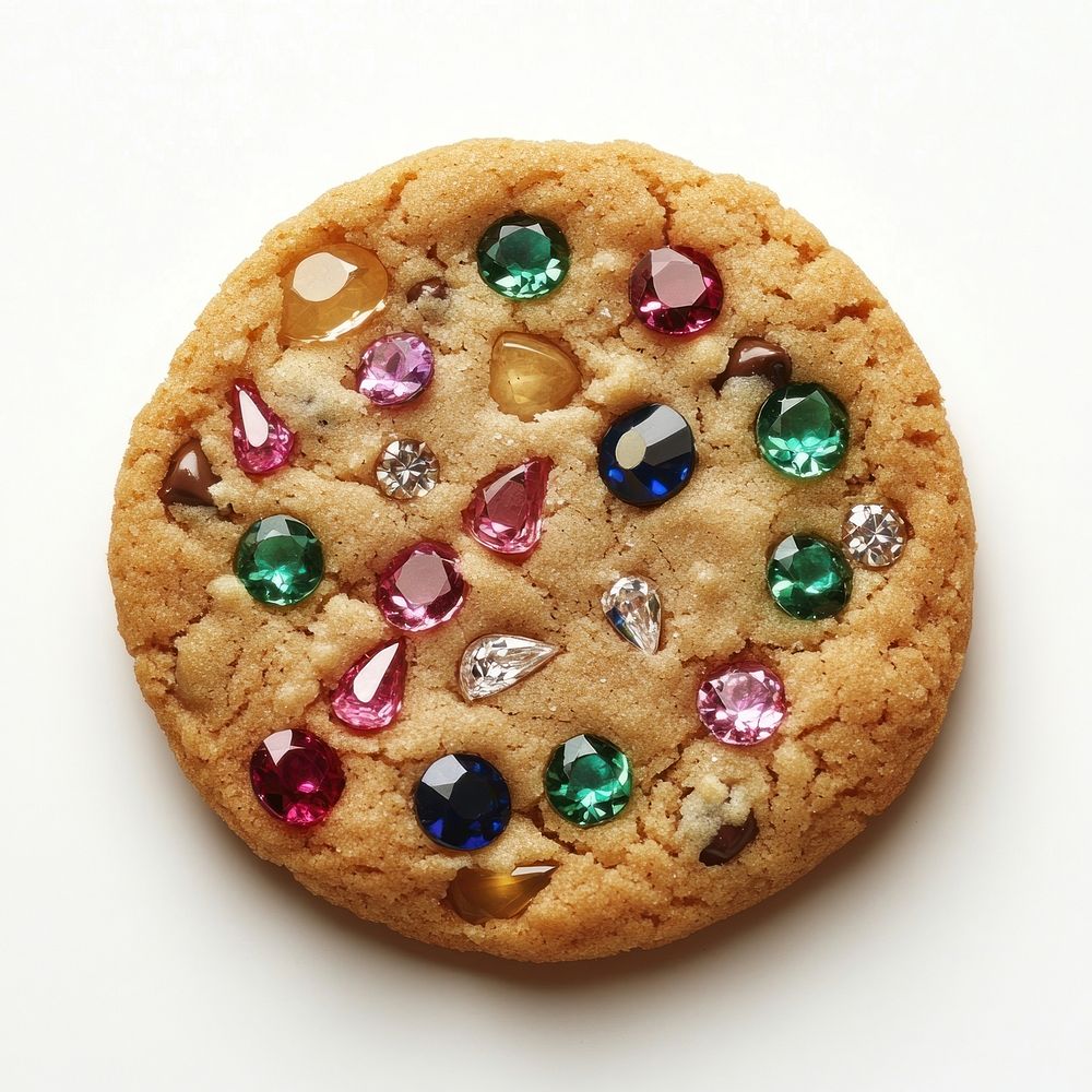 photograph cookie gems confectionery gem-studded | Free Photo - rawpixel