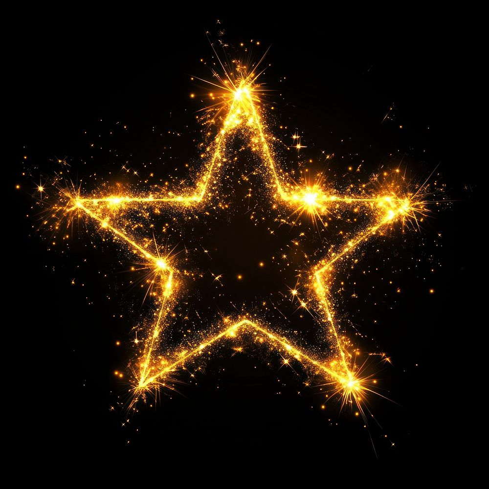 Fireworks star shape effect illumination | Free Photo - rawpixel