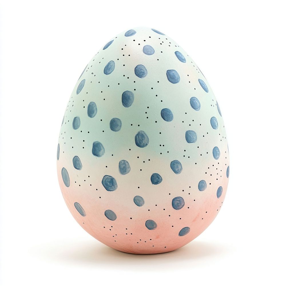 Pastel Polka Dots Easter Egg | Free Photo - rawpixel