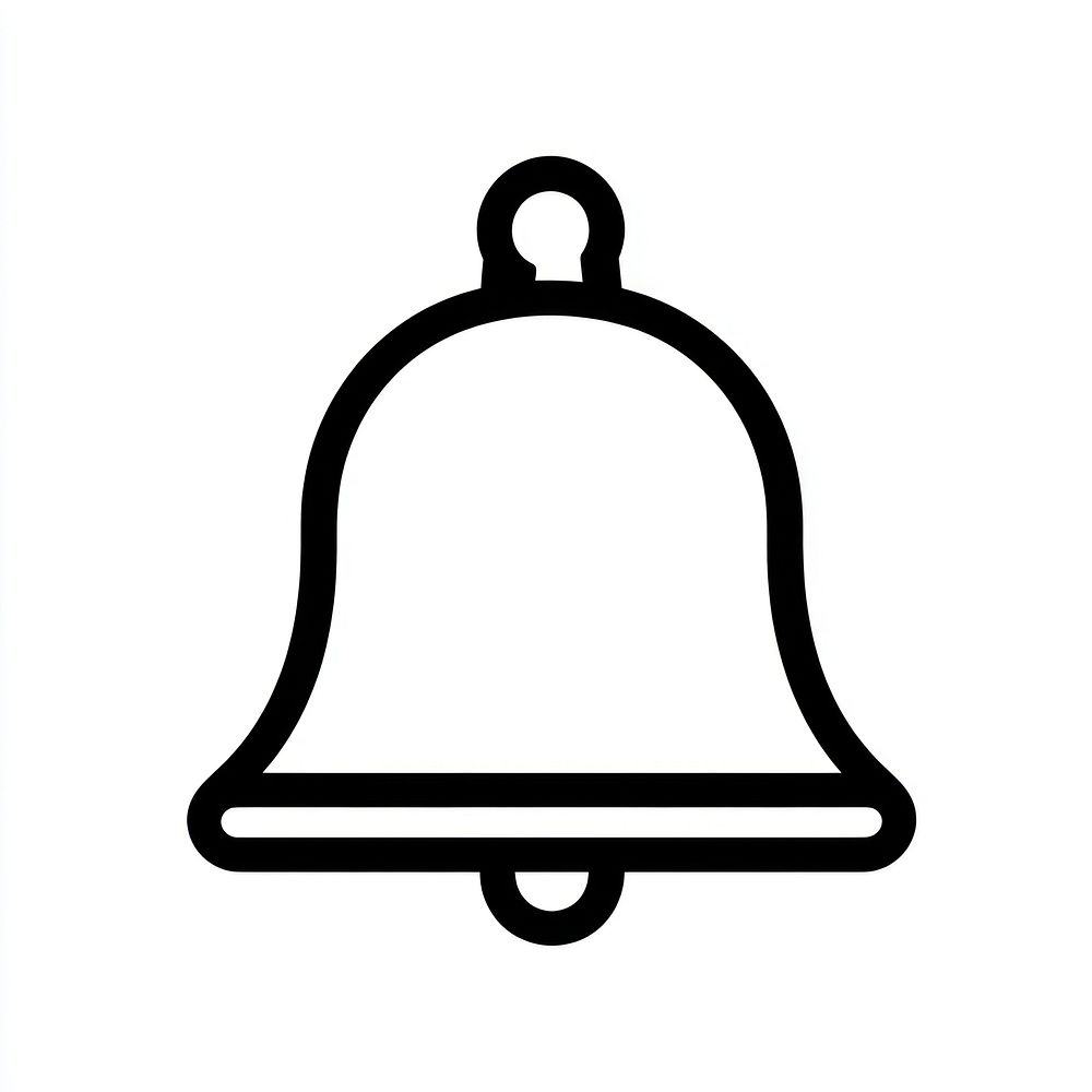 Bell sign icon simple notification | Free Photo Illustration - rawpixel