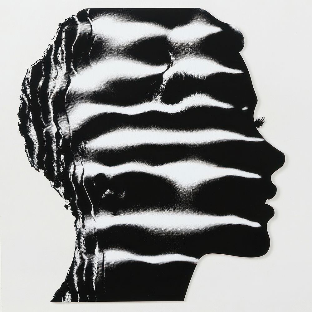 Sharp silhouette white illustration. | Free Photo - rawpixel