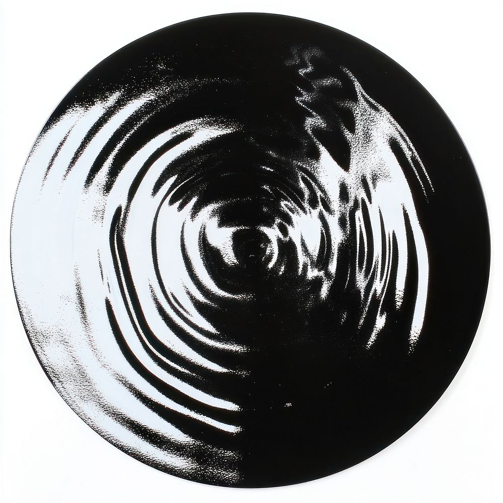 Swirl ripple white monochrome. | Free Photo Illustration - rawpixel