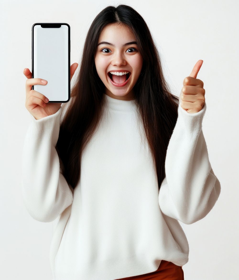 Woman hand showing phone screen | Free Photo - rawpixel