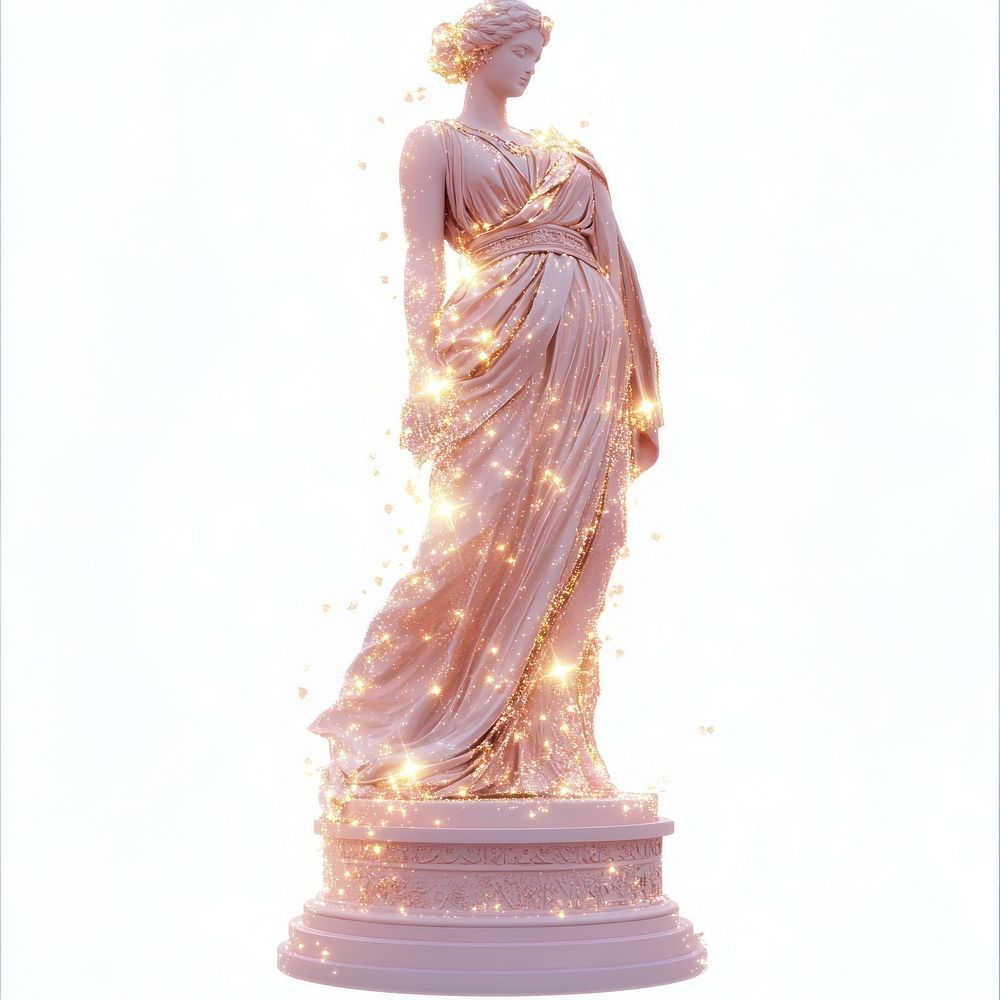 Sparkle greek statue sculpture light | Free Photo Illustration - rawpixel