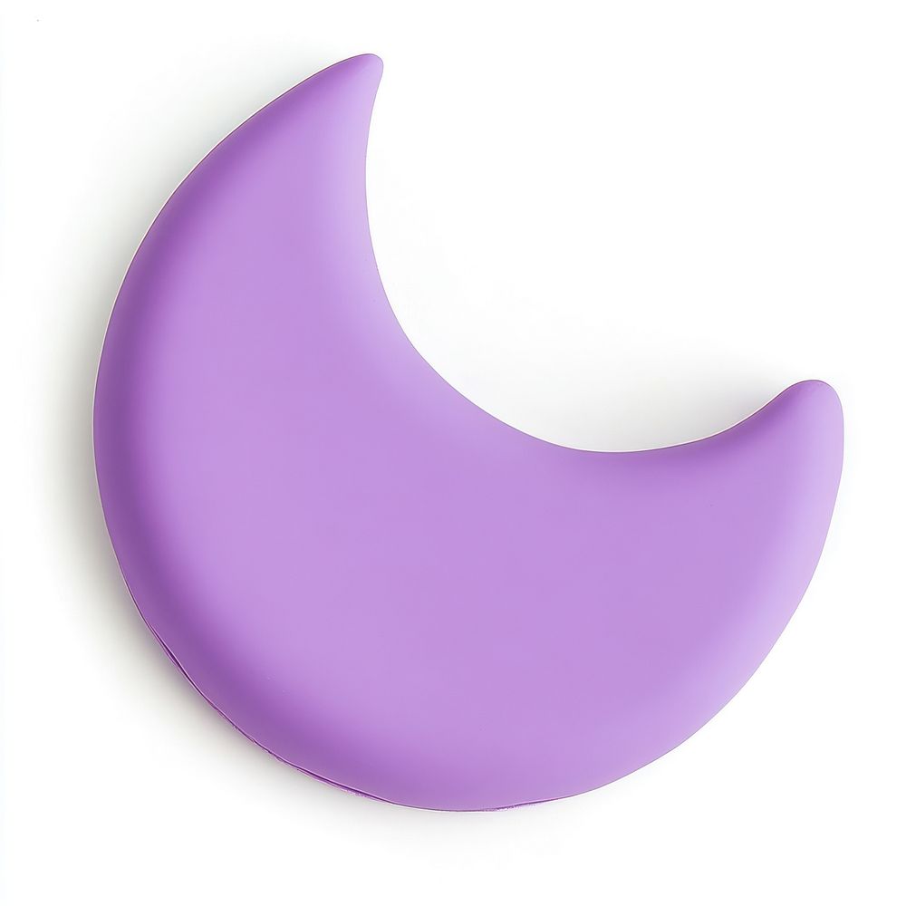 Light violet half moon purple | Free Photo Illustration - rawpixel