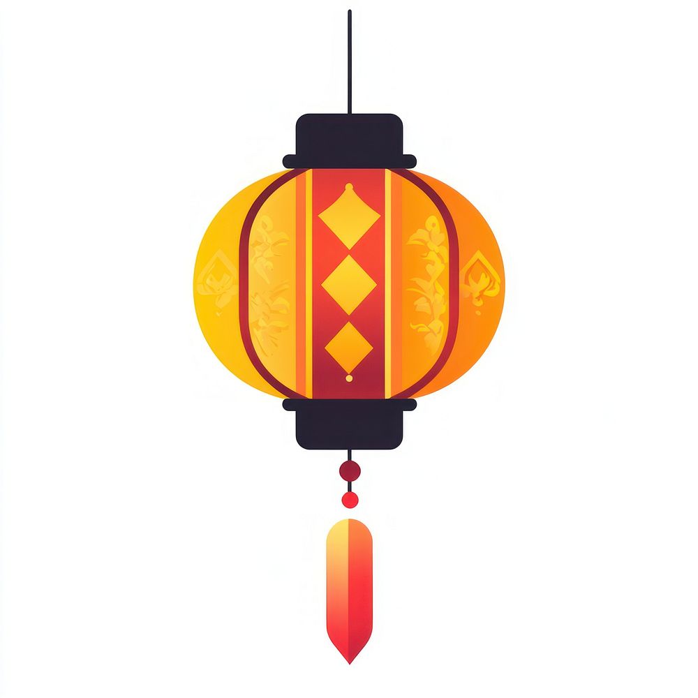Chinese gold lantern traditional decoration | Free Photo Illustration ...