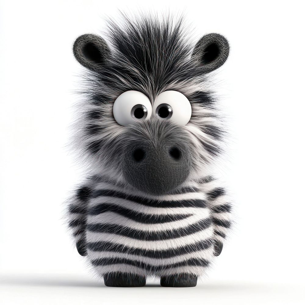 Zebra illustration cartoon animal. | Free Photo Illustration - rawpixel