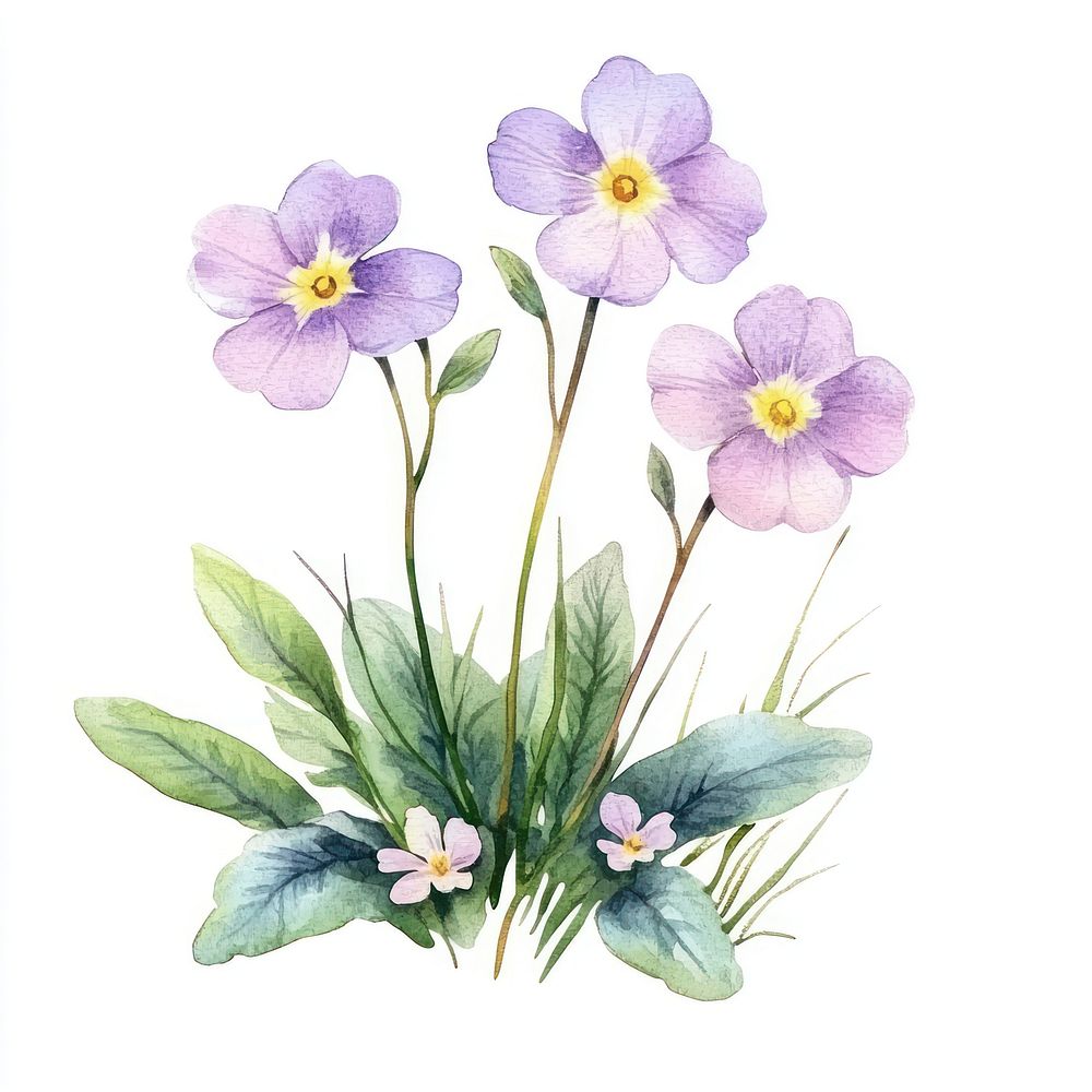 Aesthetic spring Primrose flower flowers | Free Photo Illustration ...