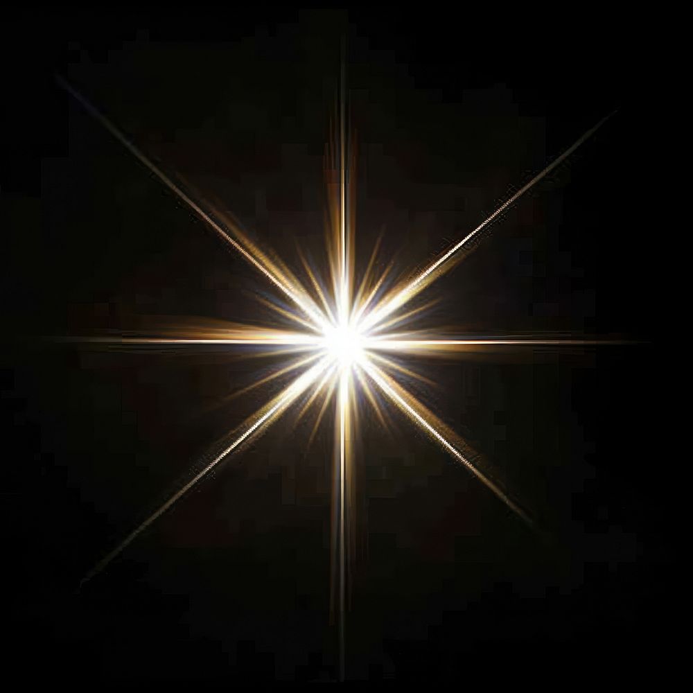 Four-point light flare effect illumination | Free Photo - rawpixel