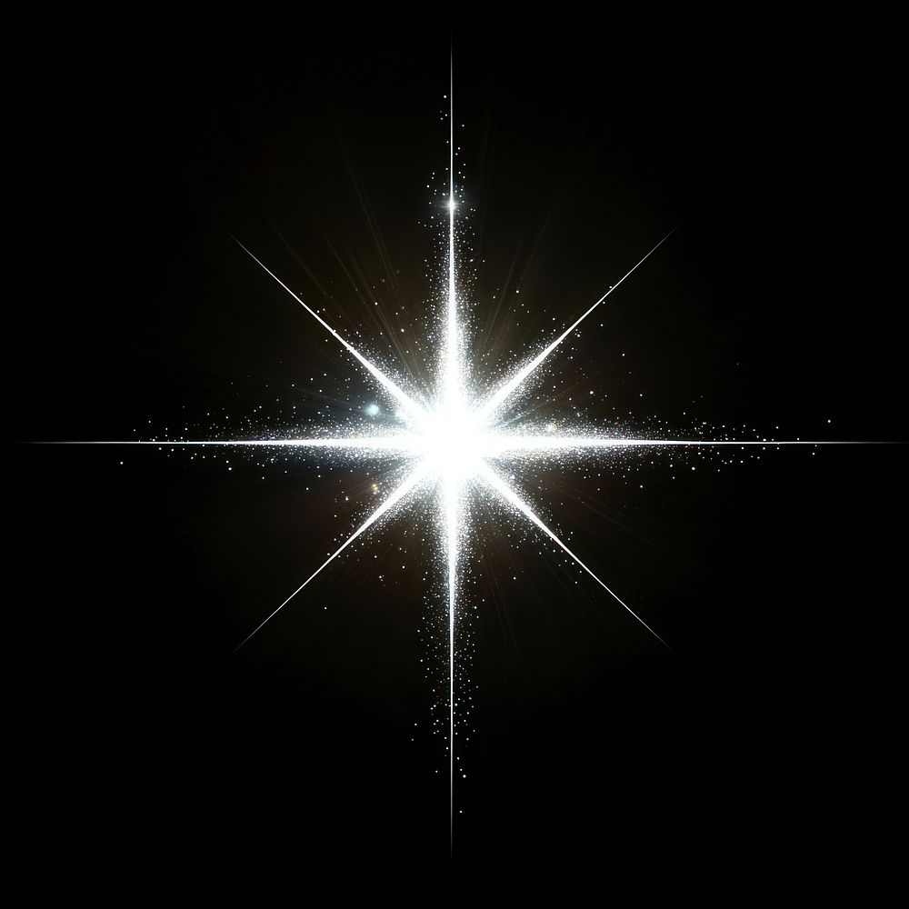 Four-point star light flare illumination | Free Photo - rawpixel