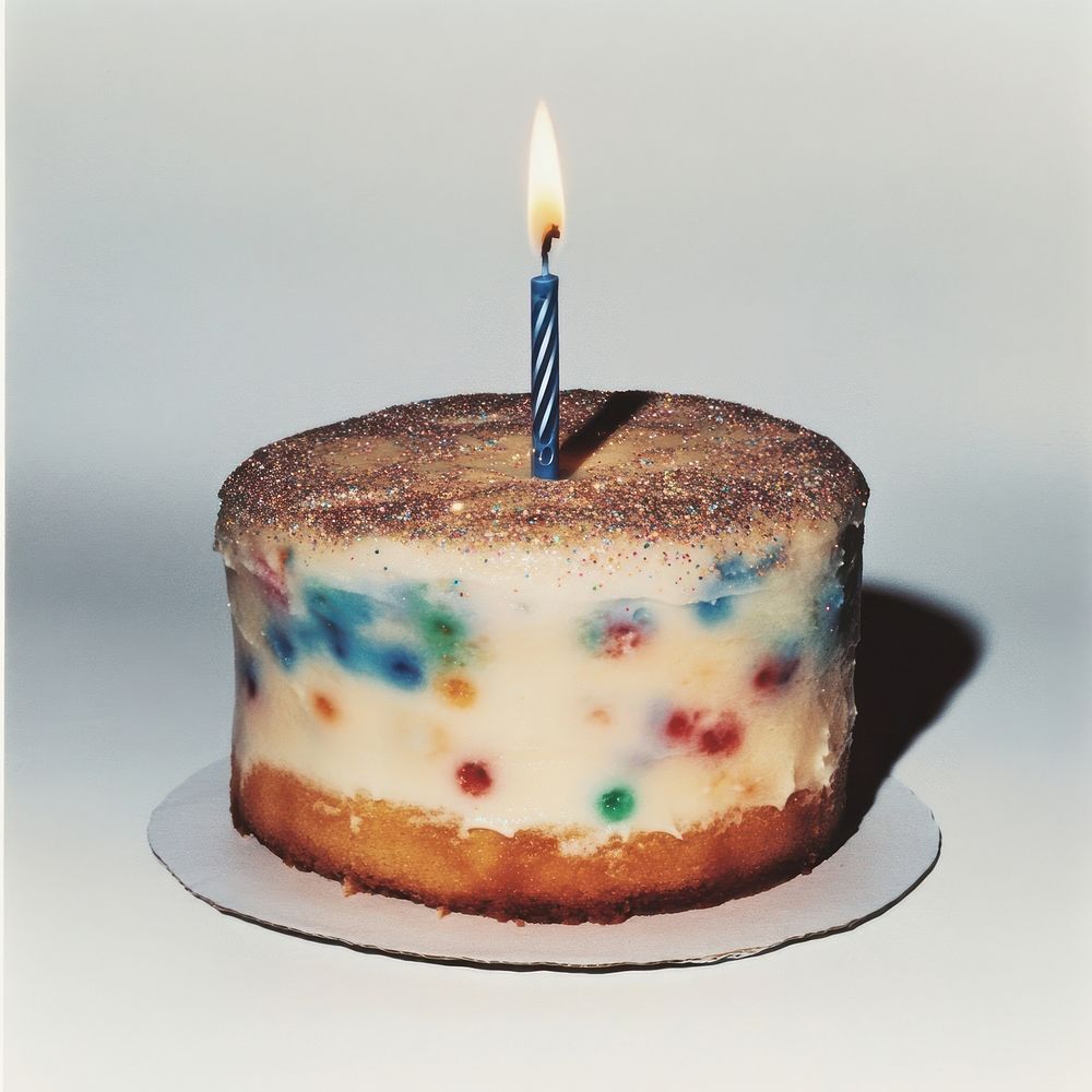 Photography glitter birthday cake dessert | Free Photo - rawpixel
