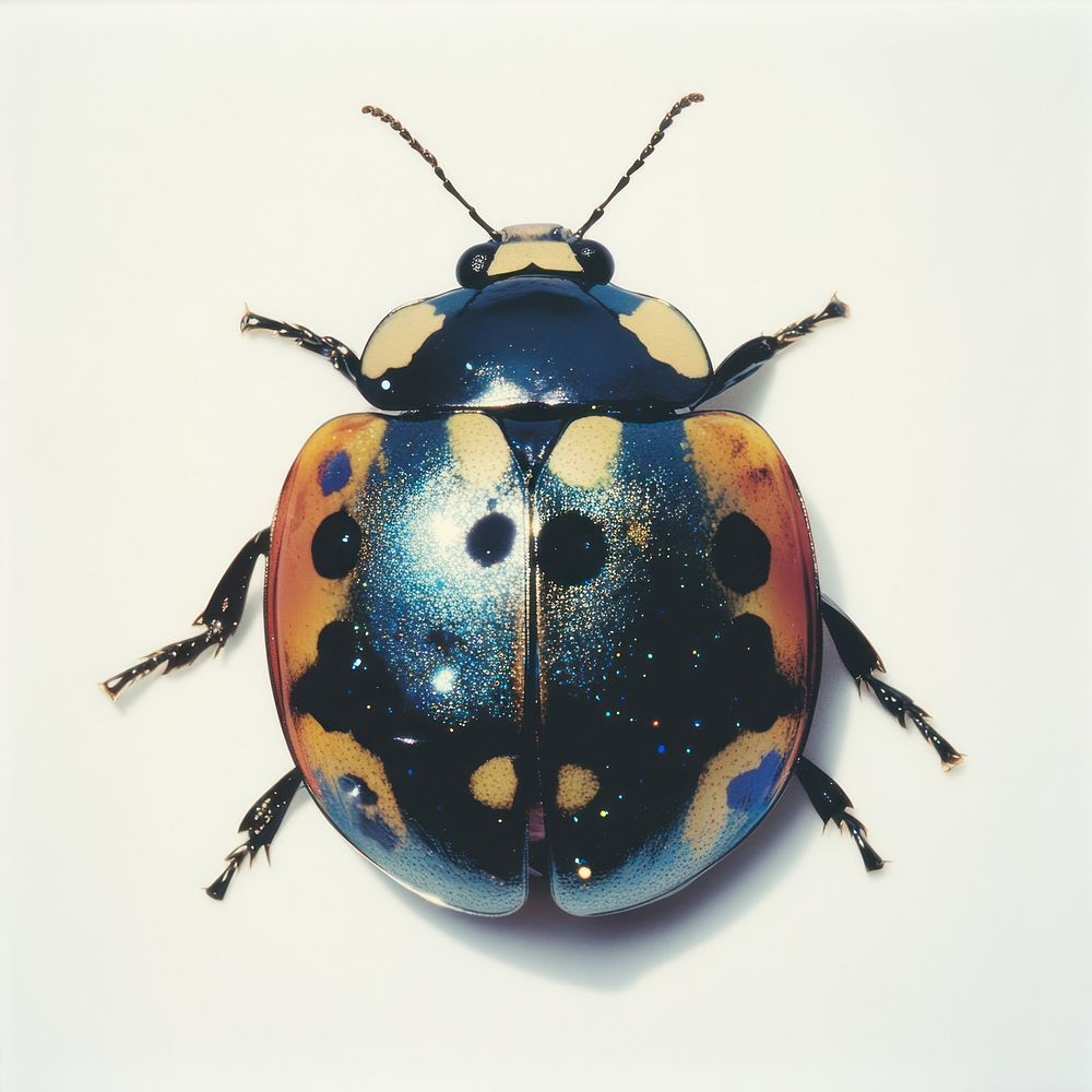 Photography glitter ladybug insect invertebrate | Free Photo - rawpixel