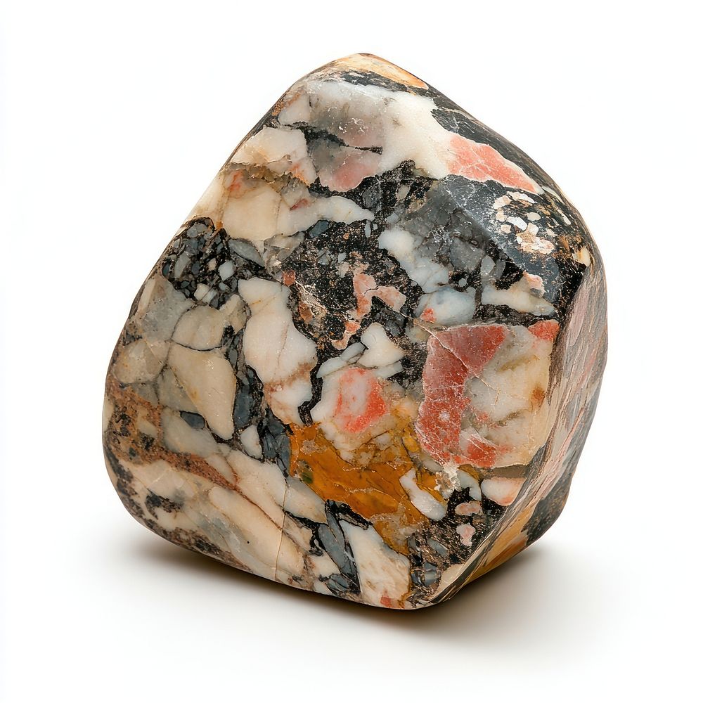 Polished Breccia Stone multicolored polished | Free Photo - rawpixel
