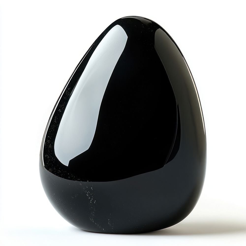 Polished Obsidian Stone smooth glossy | Free Photo - rawpixel