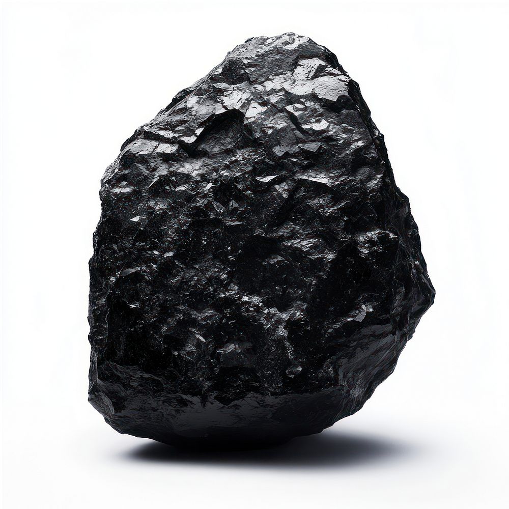 Raw Obsidian Mineral isolated mineral | Free Photo - rawpixel