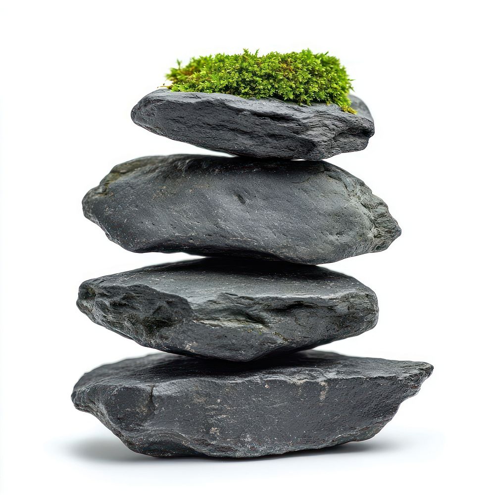 Stacked Basalt Rocks moss natural | Free Photo - rawpixel