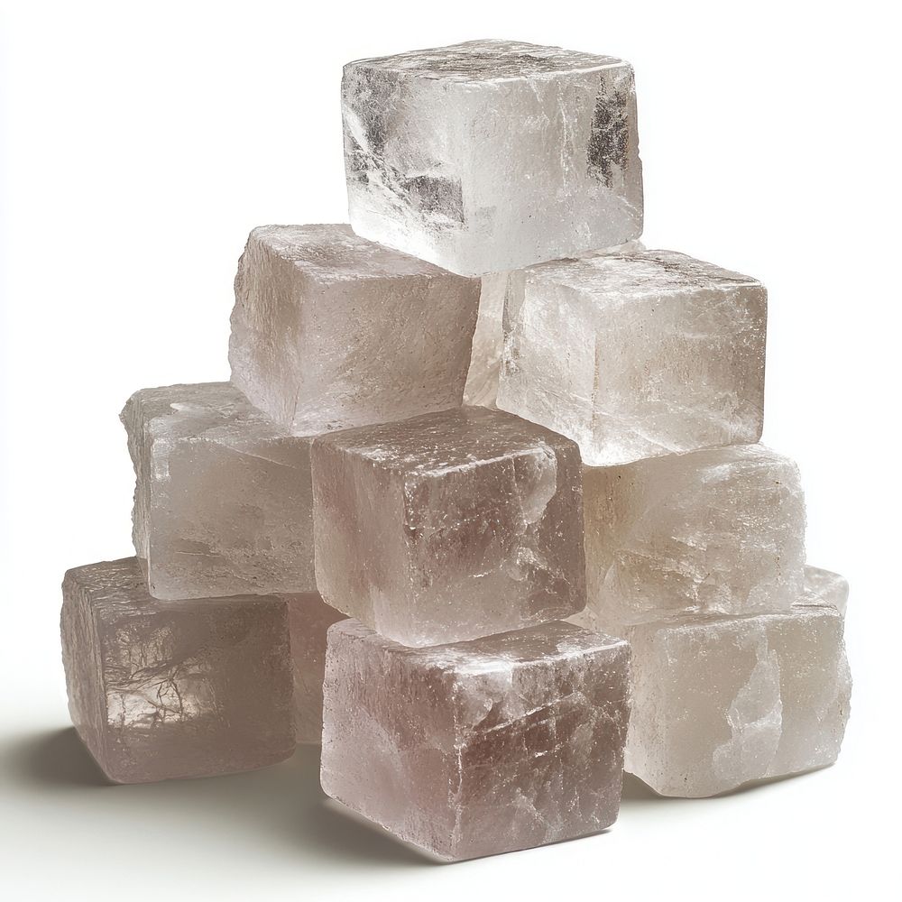 Stacked Rock Salt Crystals crystal | Free Photo - rawpixel