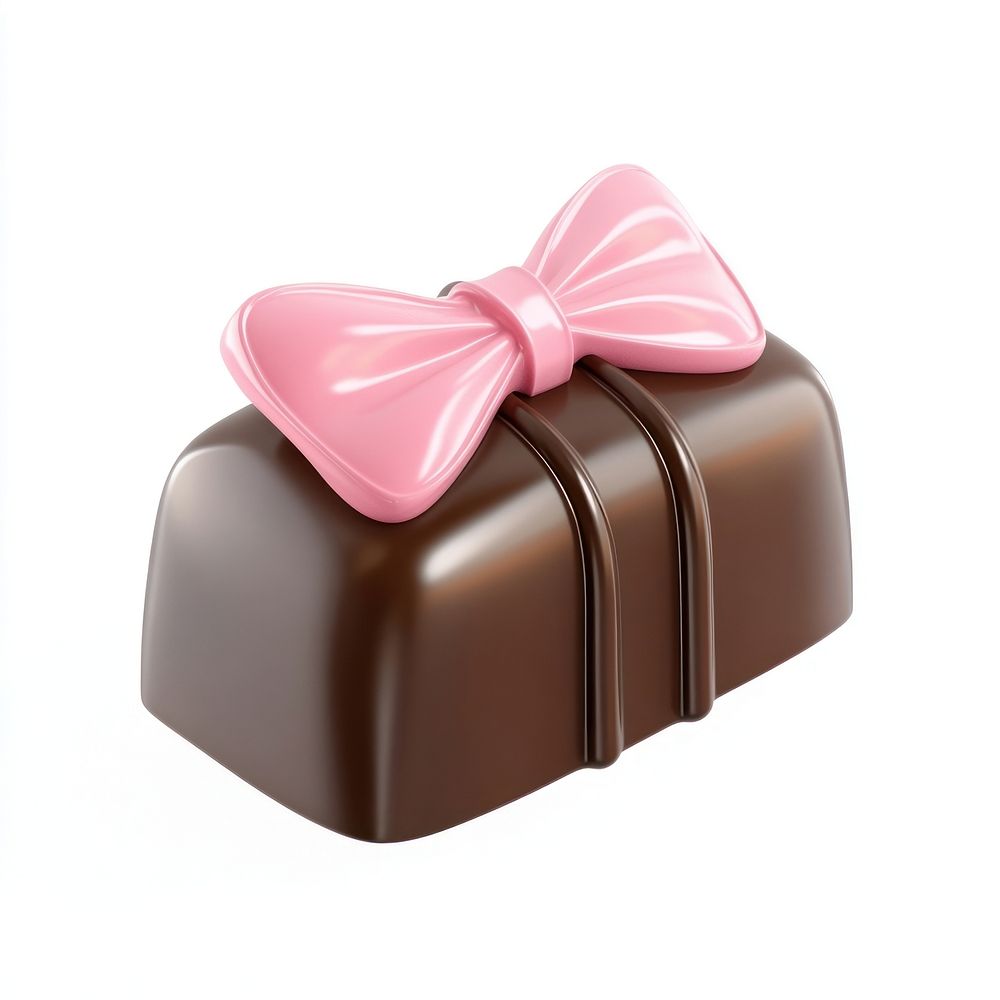 3d coquette chocolate confectionery sweets | Free Photo Illustration ...