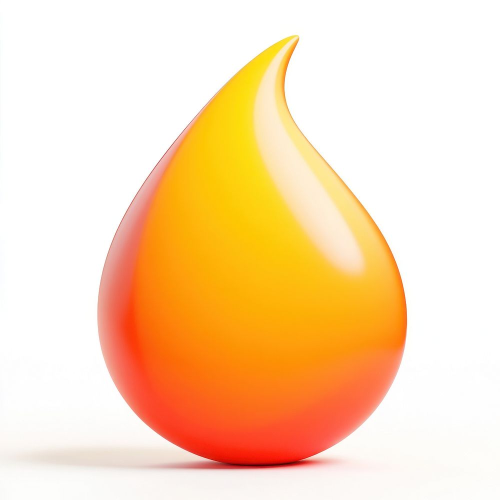 simple fire icon droplet vibrant | Free Photo Illustration - rawpixel