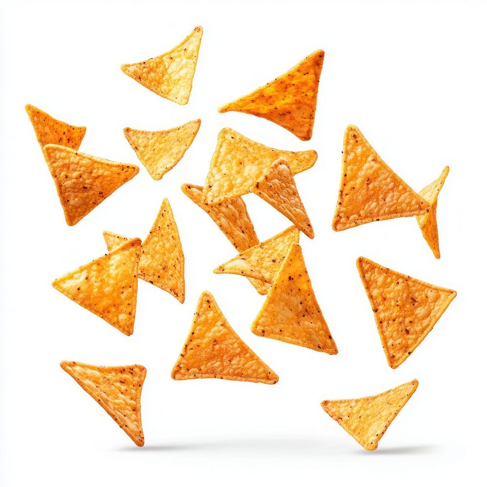 Falling triangular tortilla chips nachos | Free Photo - rawpixel