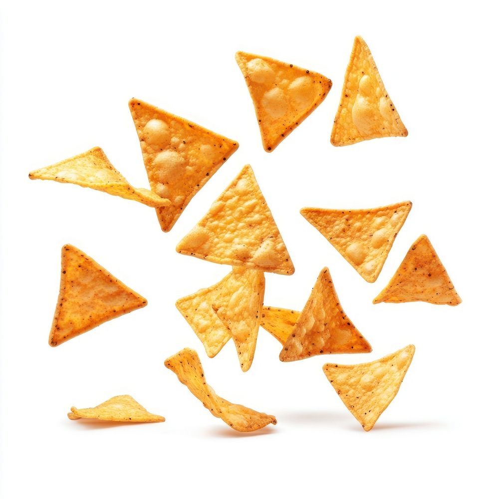 Falling triangular tortilla chips background | Free Photo - rawpixel
