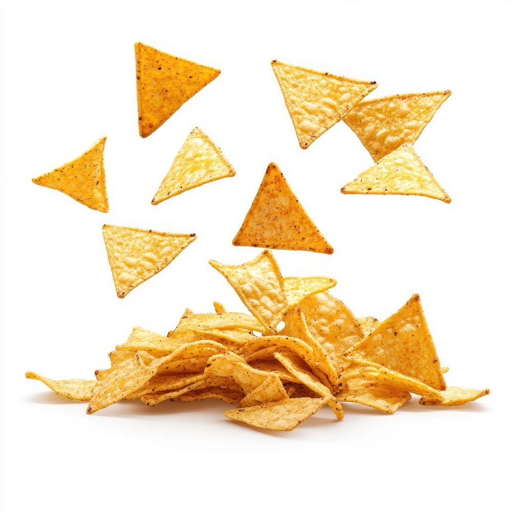 Falling triangular tortilla chips nachos | Free Photo - rawpixel