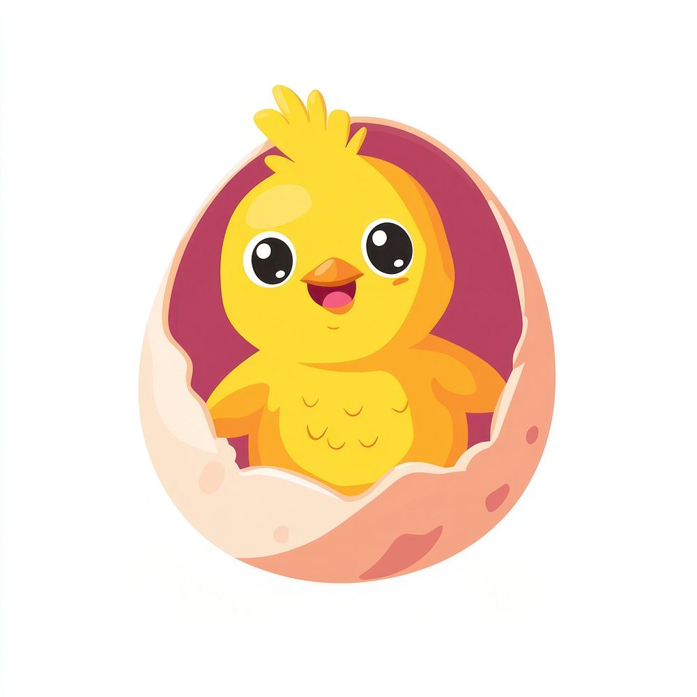 Chick hatching egg illustration theme. | Free Photo Illustration - rawpixel