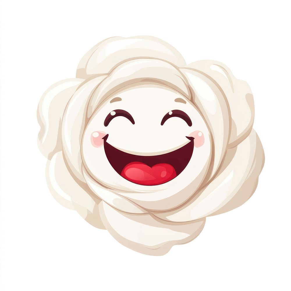 Cute smile rose flower illustration | Free Photo Illustration - rawpixel