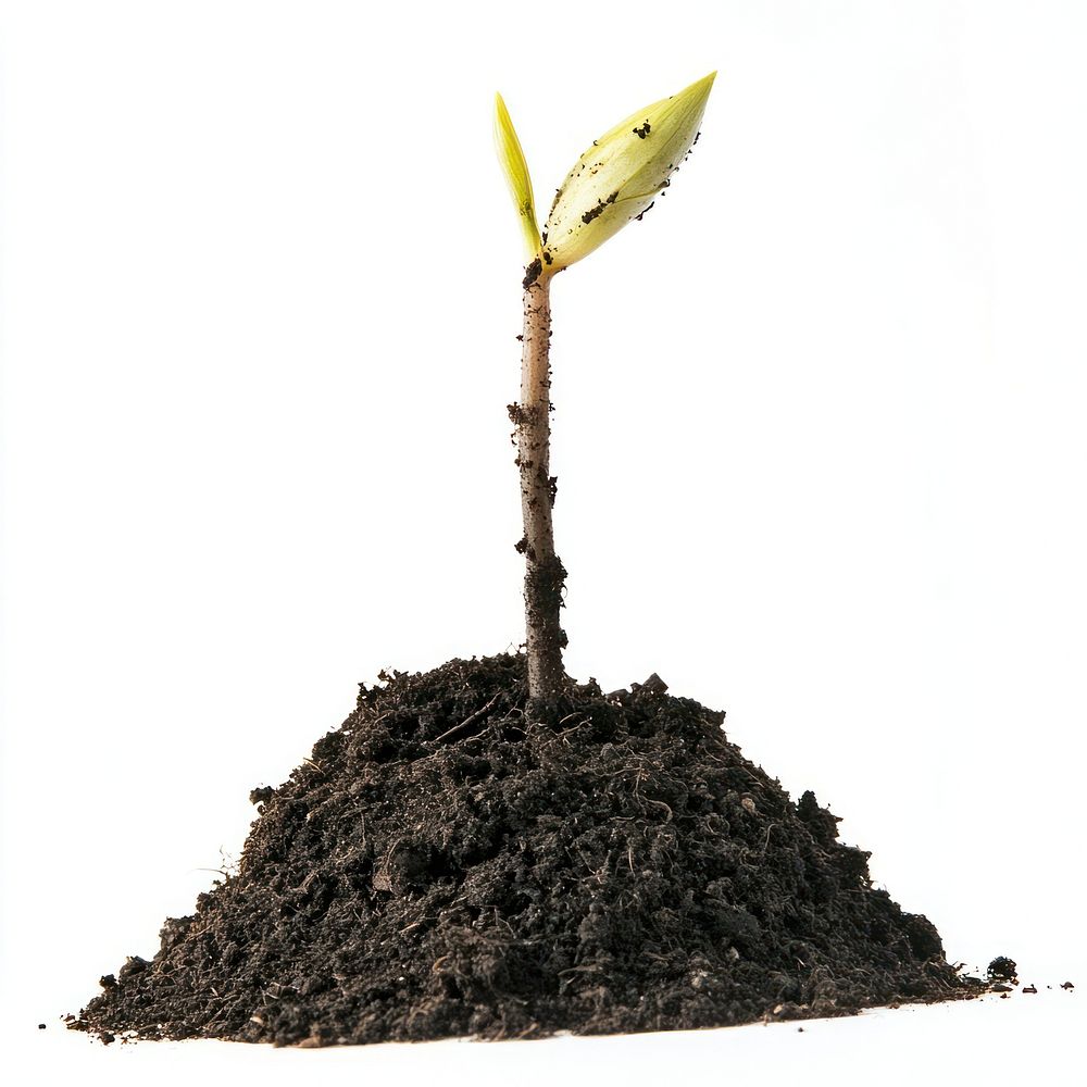 Real plant sapling soil sprout | Free Photo - rawpixel