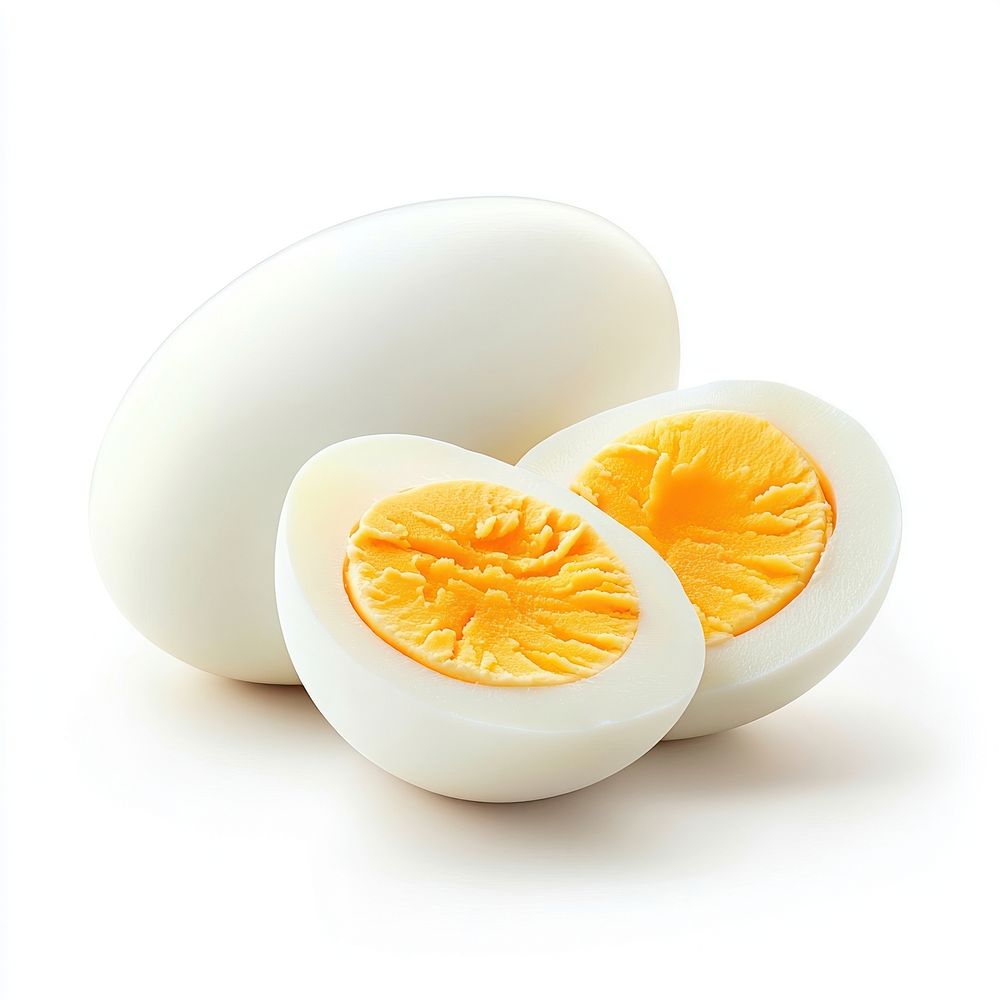 Two boiled eggs white food | Free Photo - rawpixel