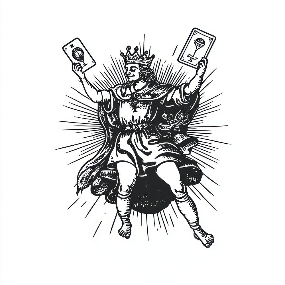 Tarot cards fool art illustration | Premium Photo Illustration - rawpixel