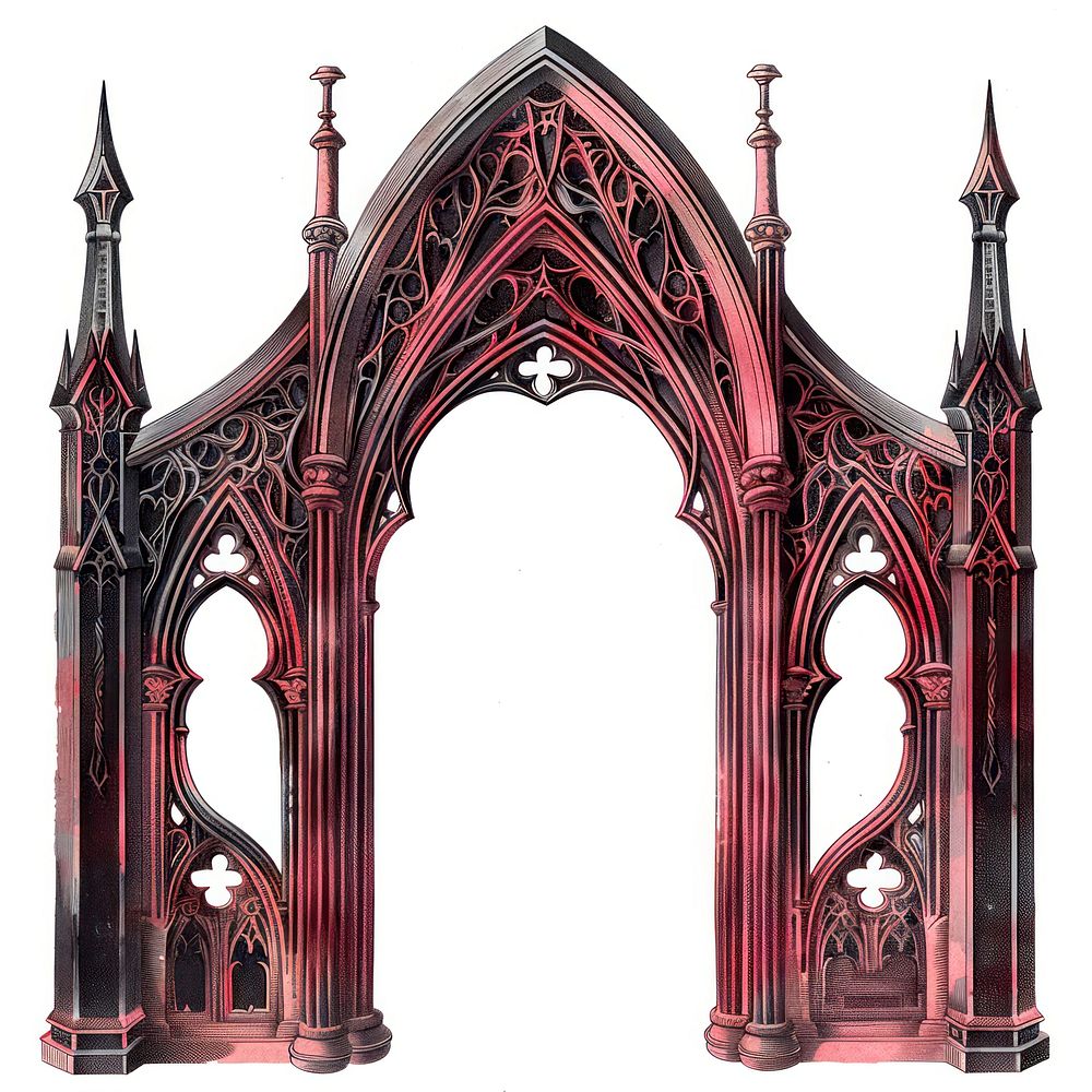 Gothic wedding arch architecture gothic | Free Photo Illustration ...
