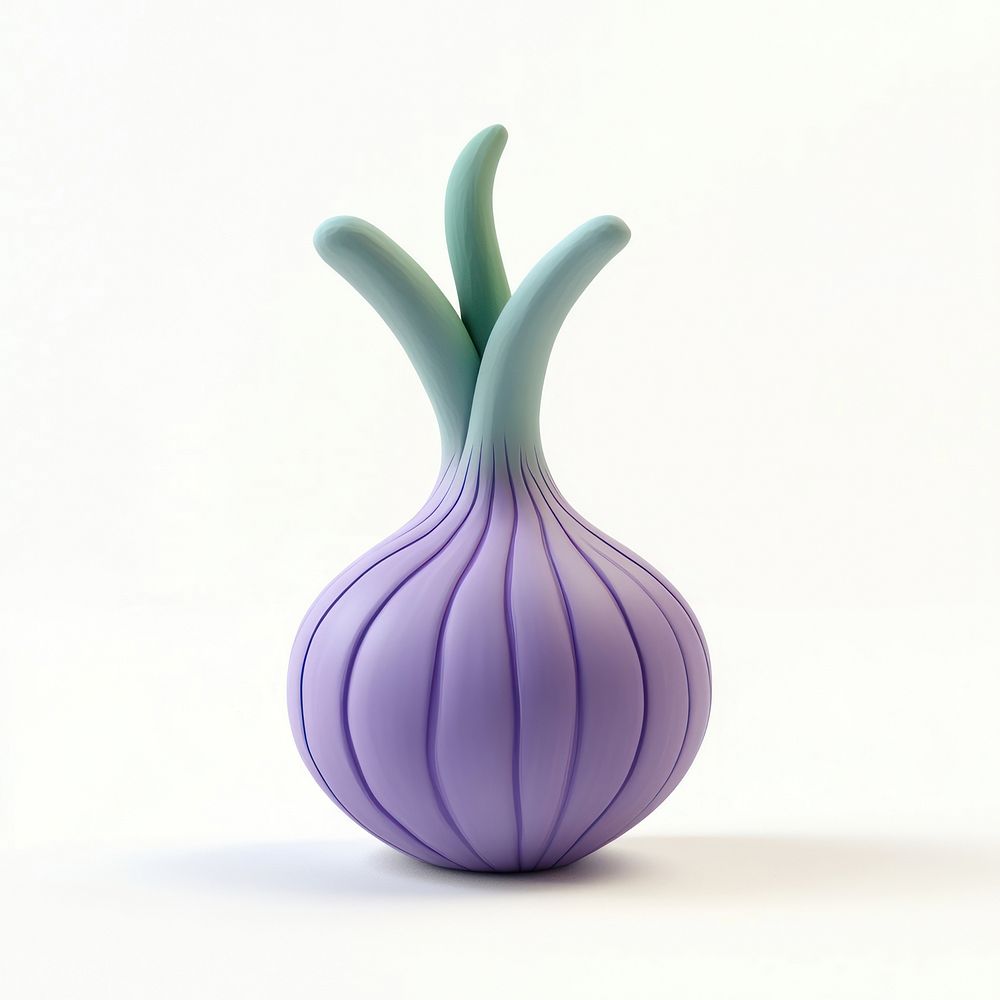 Onion art illustration porcelain. | Free Photo Illustration - rawpixel