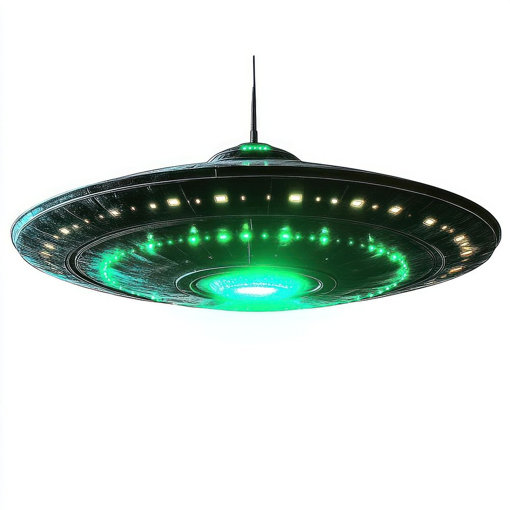 An isolated shiny UFO lights | Free Photo - rawpixel