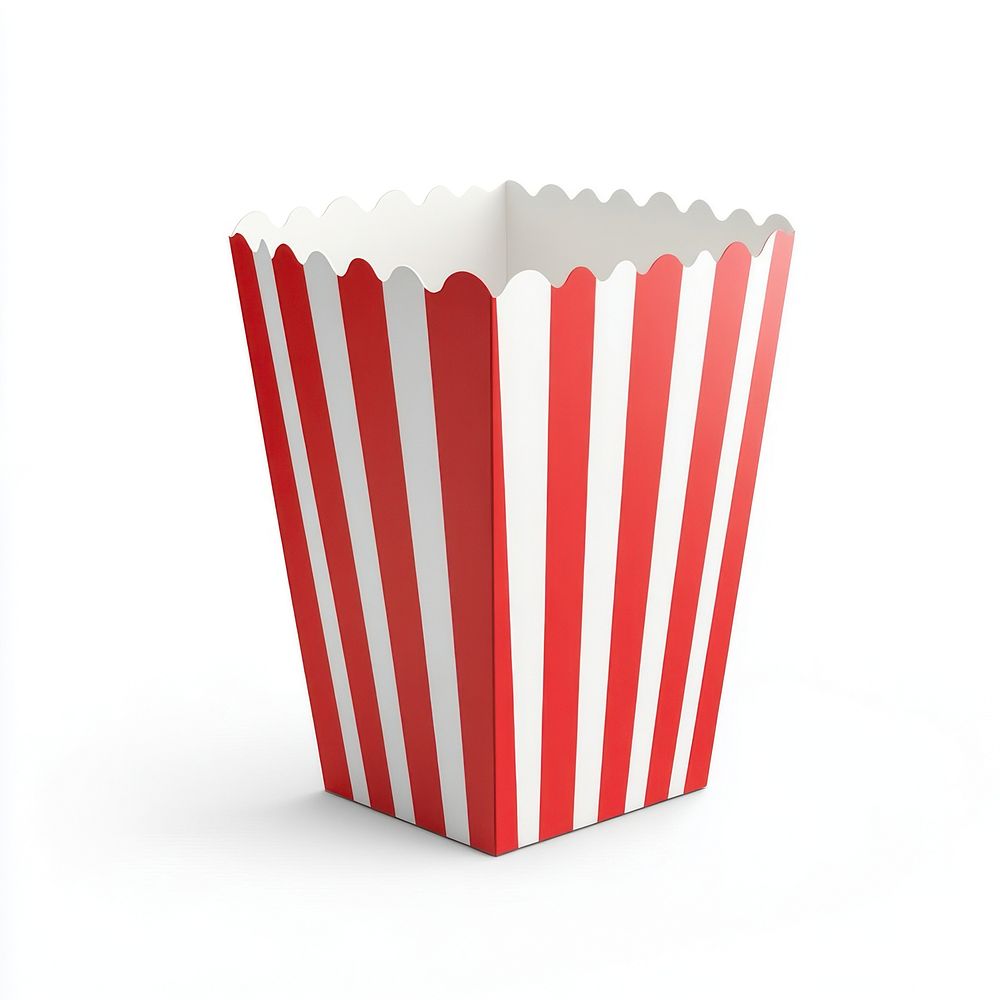 Popcorn white red box. | Free Photo - rawpixel