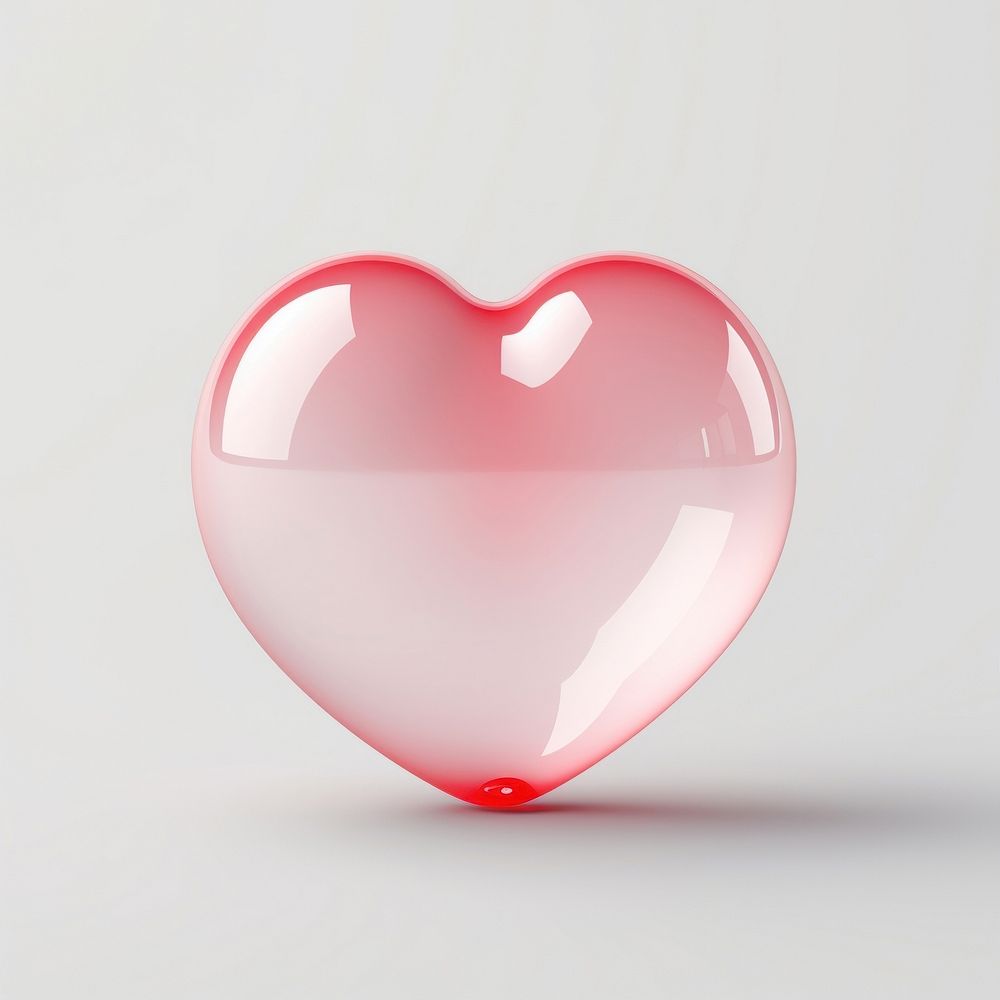 Heart heart-shaped transparent decorative. | Free Photo - rawpixel