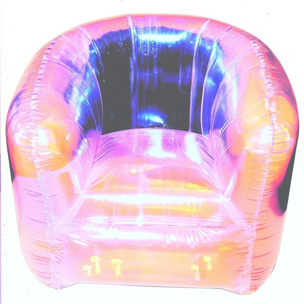 Transparent inflatable chair furniture bold | Free Photo - rawpixel