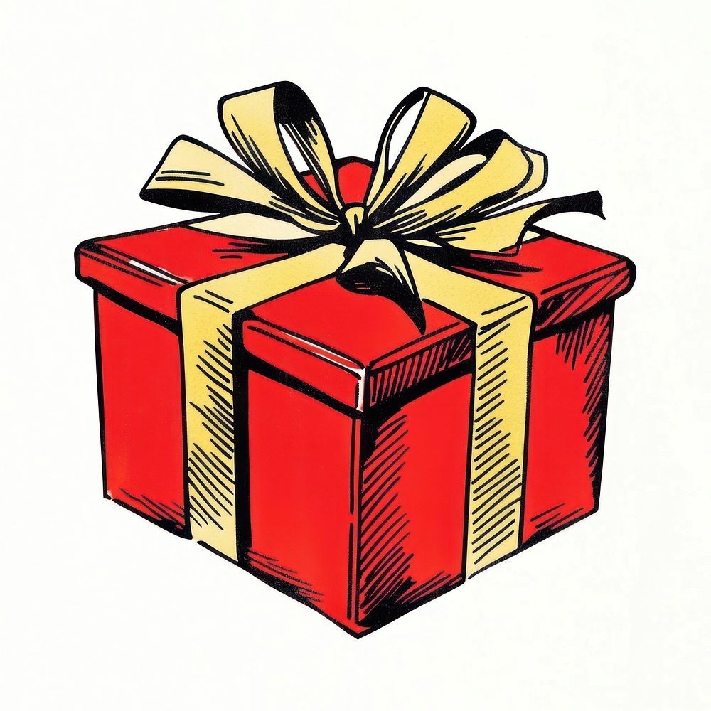Gift box illustration celebration dynamite. | Free Photo Illustration ...