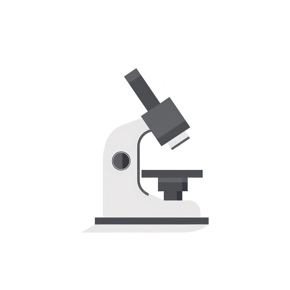 Microscope microscope illustration minimalist. | Free Photo ...