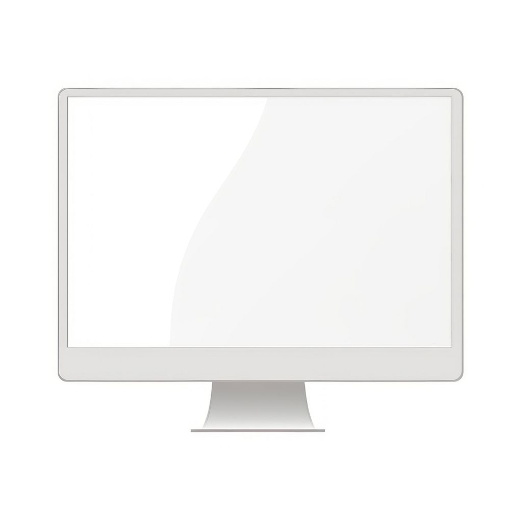 Computer screen electronics minimalist monitor. | Free Photo ...
