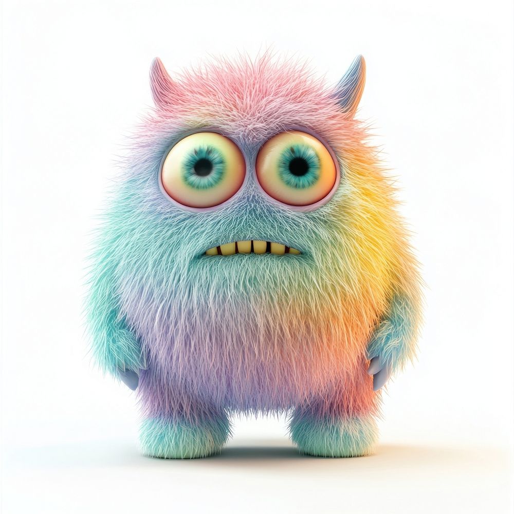 Monster illustration colorful creature. | Free Photo Illustration ...