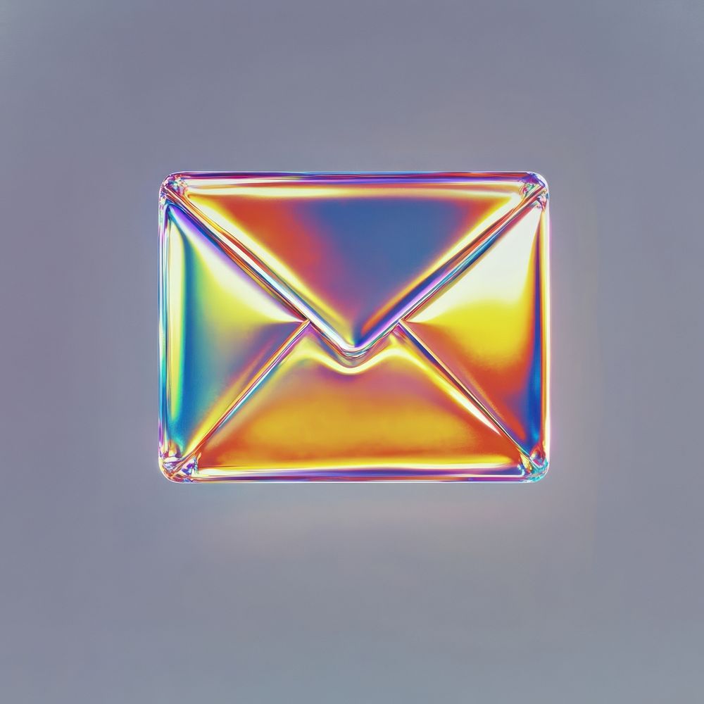 glass mail sign icon style | Free Photo Illustration - rawpixel