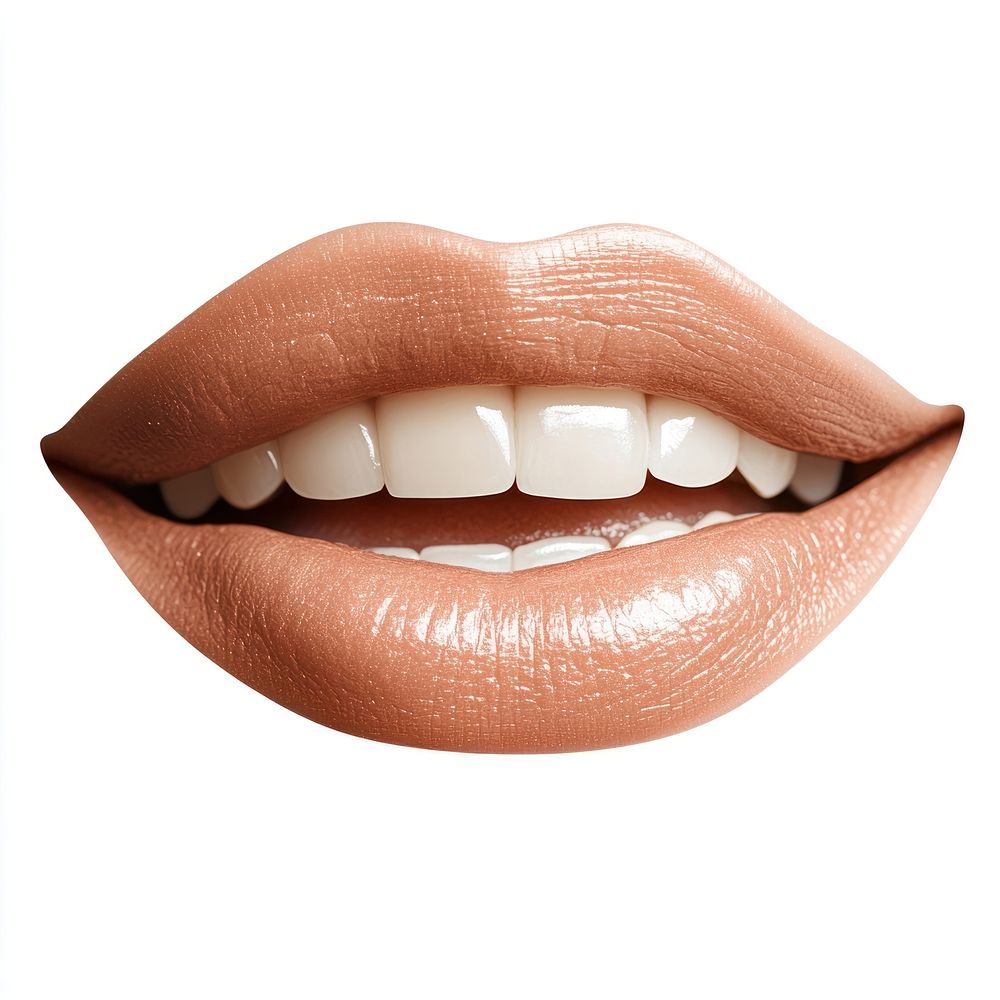 Beige lips cosmetics teeth smile | Free Photo - rawpixel