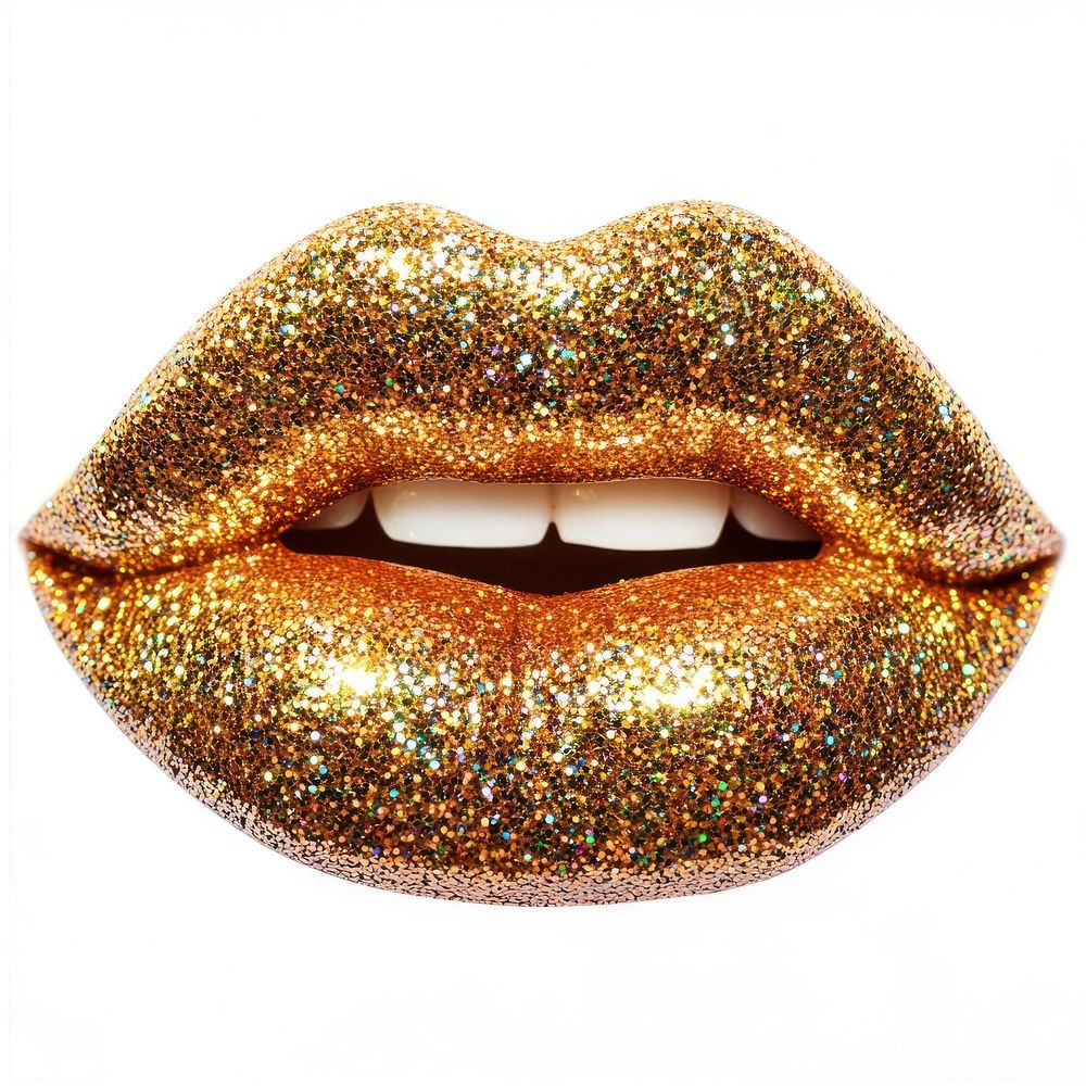 Glitter lips sparkling glamorous statement. | Free Photo - rawpixel